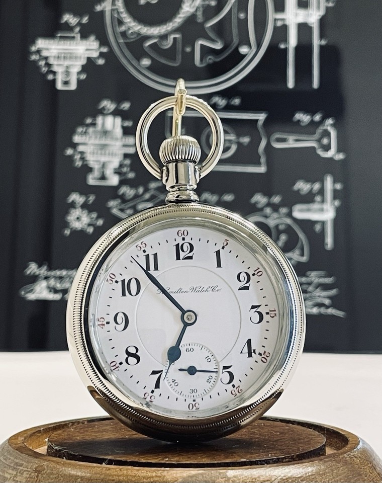 Hamilton 944 Pocket Watch, 18s 19j in a Swing out Display Back Case 🫣🤫🤫 ...