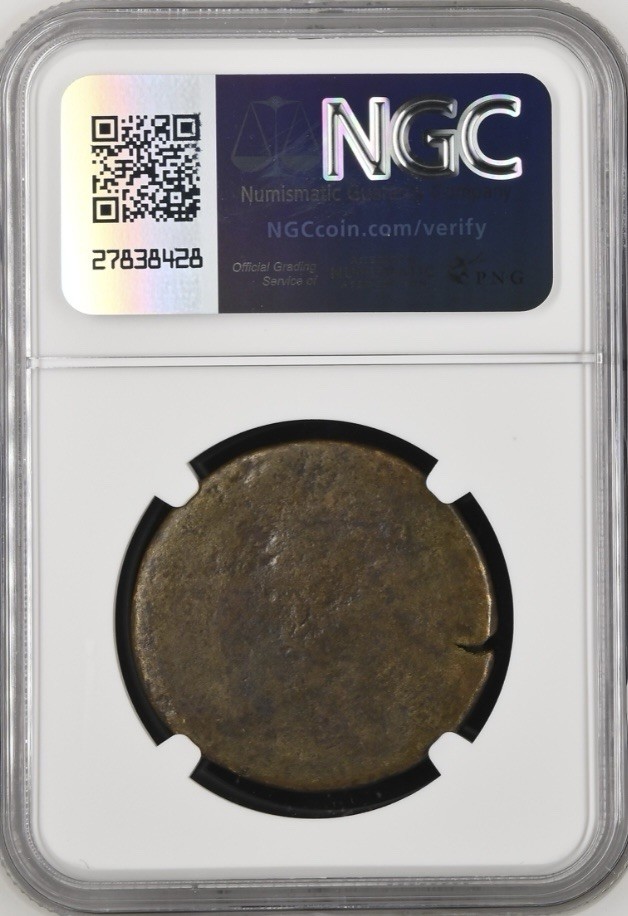 Emperor Hadrian 117-138 AD NGC Graded Sestertius Certified Ancient ...
