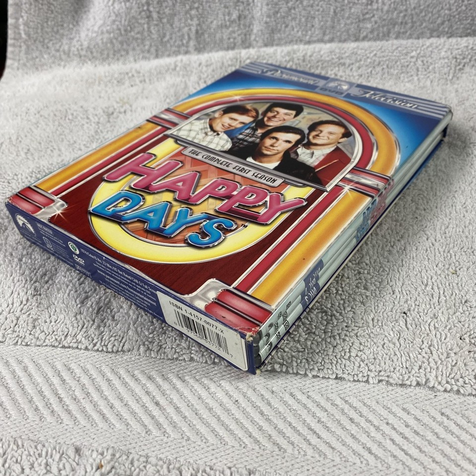 Happy Days Complete First Season DVD Set 3 Disc Paramount 1974 Classic ...