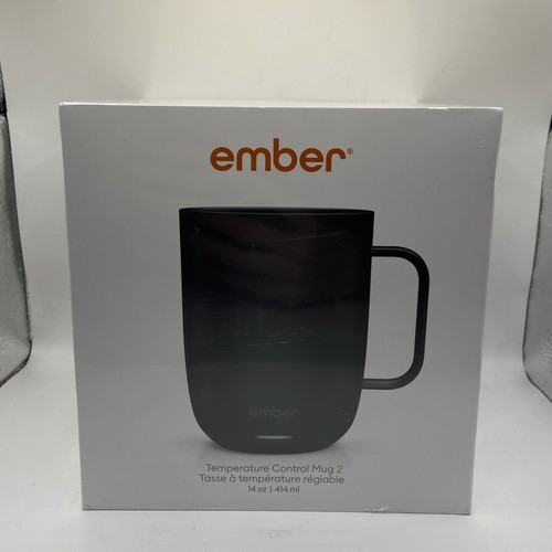 Ember Temperature Control Smart Mug 2, 14 oz, Black, 80 min. Battery ...