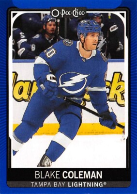 2021-22 O-Pee-Chee Blue #136 Blake Coleman | eBay