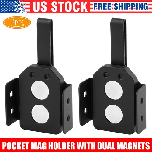 1/2 pack Magnetic Magazine Holder 9mm .40 Mag Clip, Compare to NeoMag ...