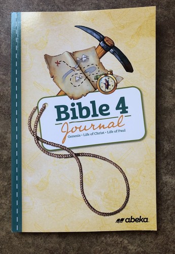 NEW ABEKA BIBLE 4 Journal , Christian Homeschool Curriculum Workbook | eBay