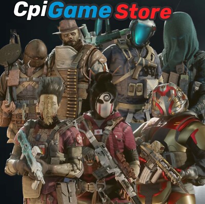 6: Siege board game-Rainbow Six Siege The board Game-7 Skins Full set ...