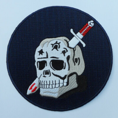 WWII US Army Air Force 363rd Fighter Squadron Patch Embroidered Skull ...