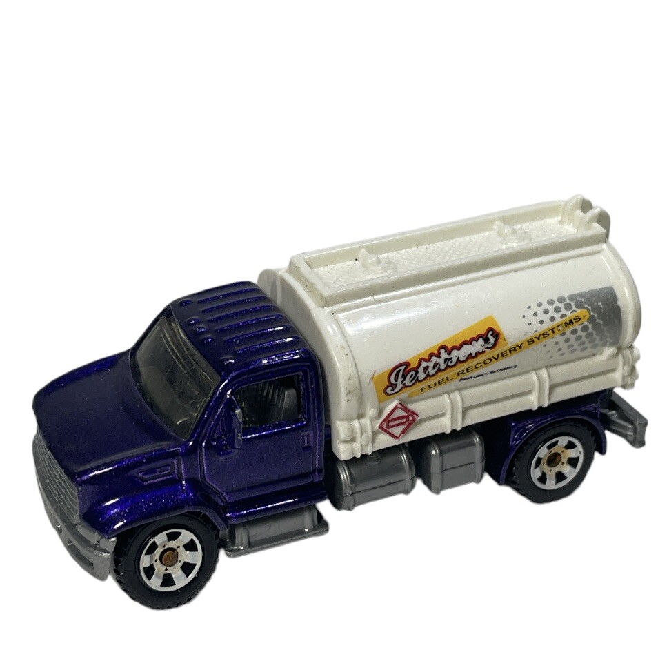 Matchbox Purple 2006 Utility Truck Tanker 1 to 64 Scale Diecast 3 in ...