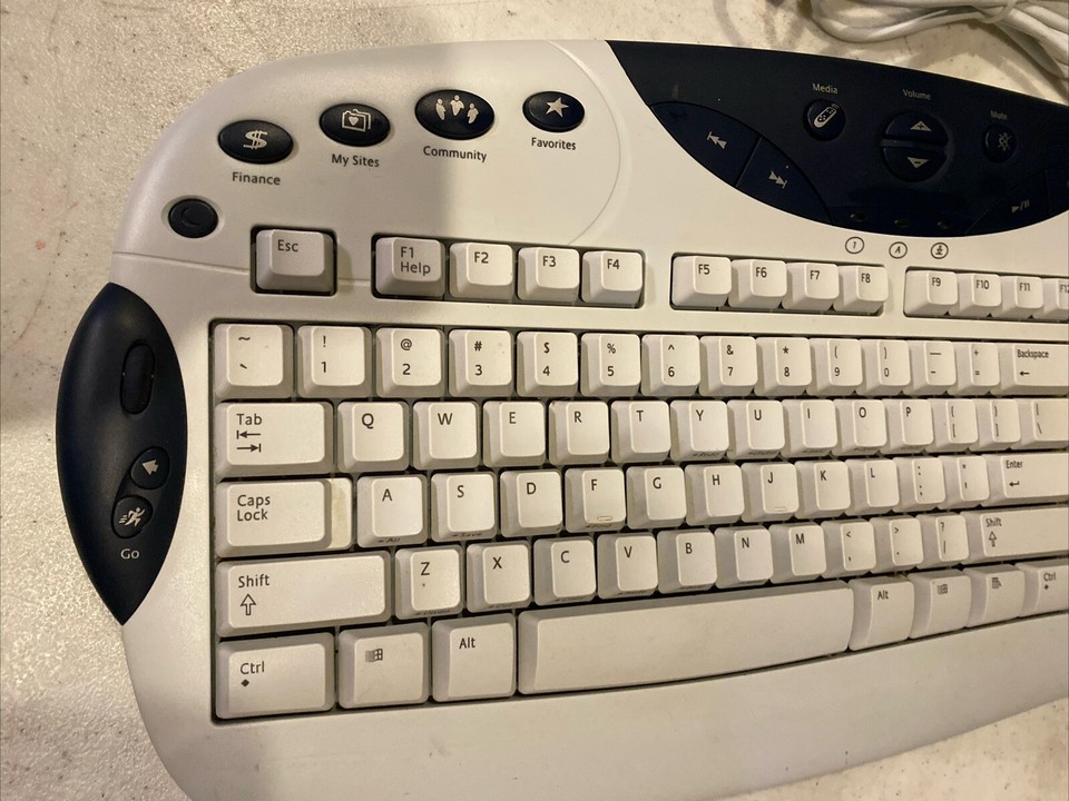 Logitech Internet Navigator Keyboard Y-BE22 Vintage | eBay