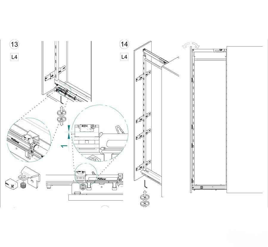 MAXIMA II PULL OUT SOFT CLOSE LARDER | eBay UK