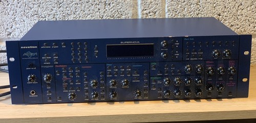 Novation Supernova Polyphonic Rackmount Synthesizer, Vintage, Classic ...