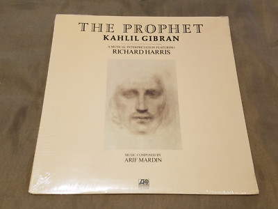 Kahlil Gibran "The Prophet" Read by Richard Harris 1974 Atlantic LP-SD ...