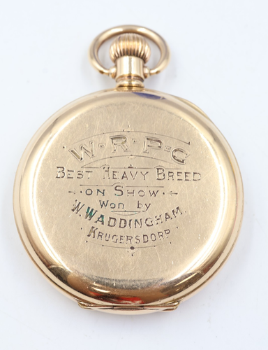 1917 Double Hunter Case Gold Filled Pocket Watch 15 Jewels, working | eBay