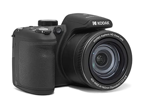 PIXPRO KODAK Compact Digital Camera, 40x Optical Zoom, 20.68 Megapixels ...