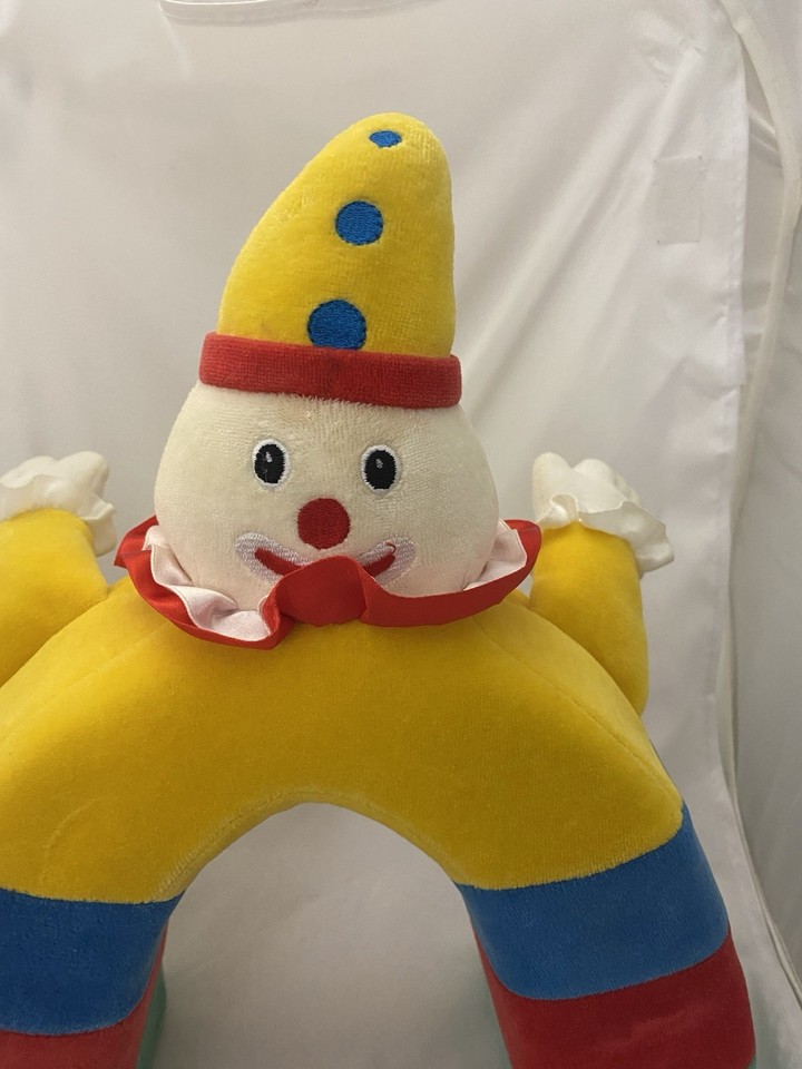 BRIO SWEDEN FREDDIE THE TRAIN CLOWN BRIDGE STUFFED ANIMAL PLUSH TOY ...