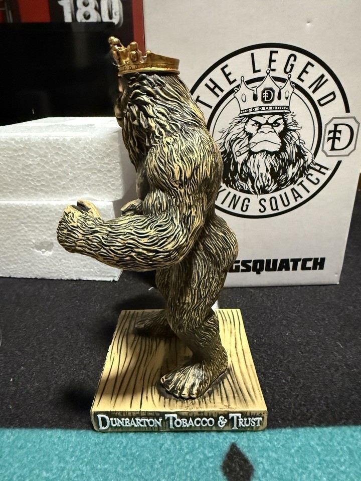 King Sasquatch Statue - Dunbarton Tobacco Trust Sakasquatch NIB Rare ...