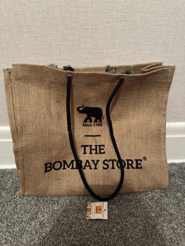 The Bombay Store Jute Bag | eBay UK