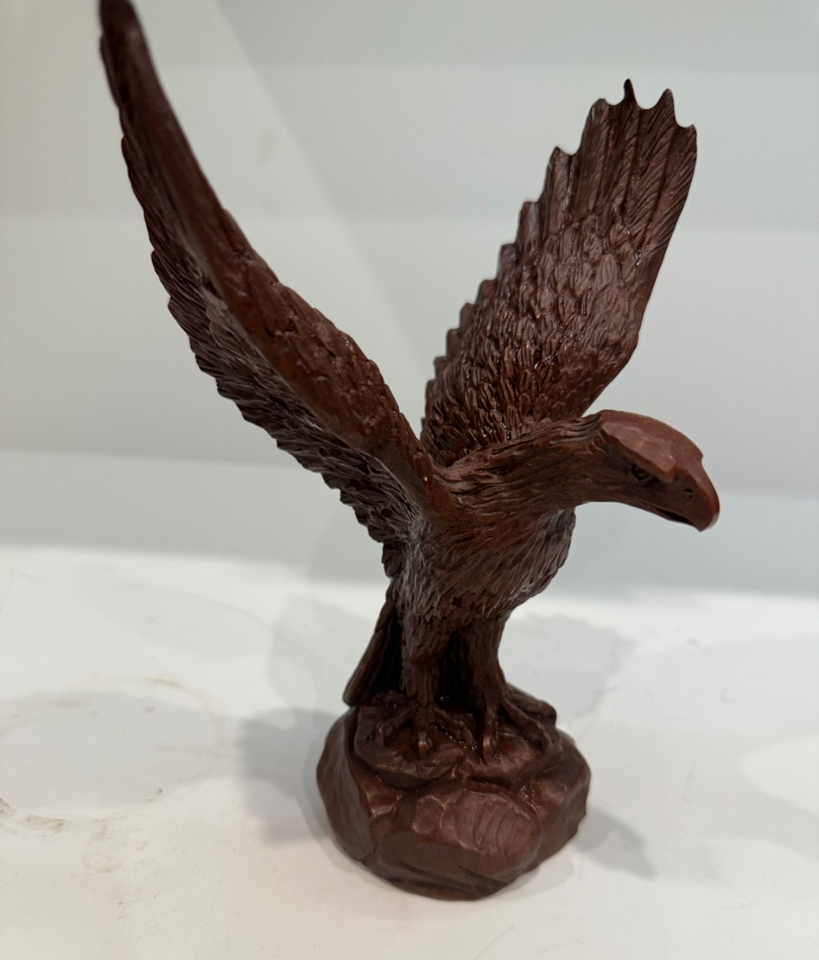 Red Mill MFG. Eagle Statue Handcrafted USA 8 in Tall Stamed Red Mill 87 ...