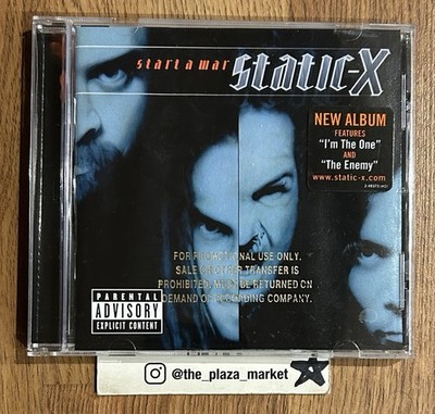 Static X Start A War CD New Promo Edition Rare Out of print | eBay