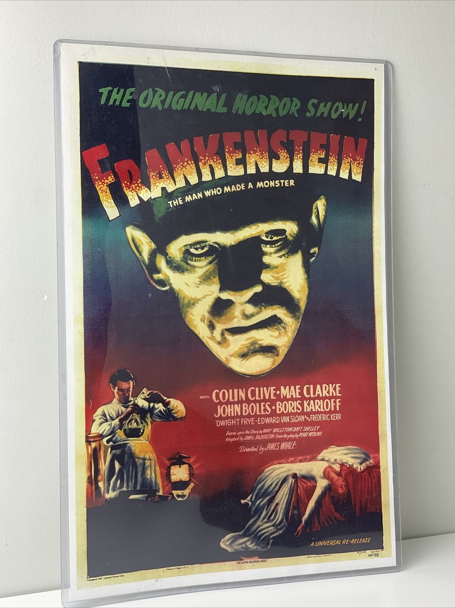 Original Frankenstein Movie Poster
