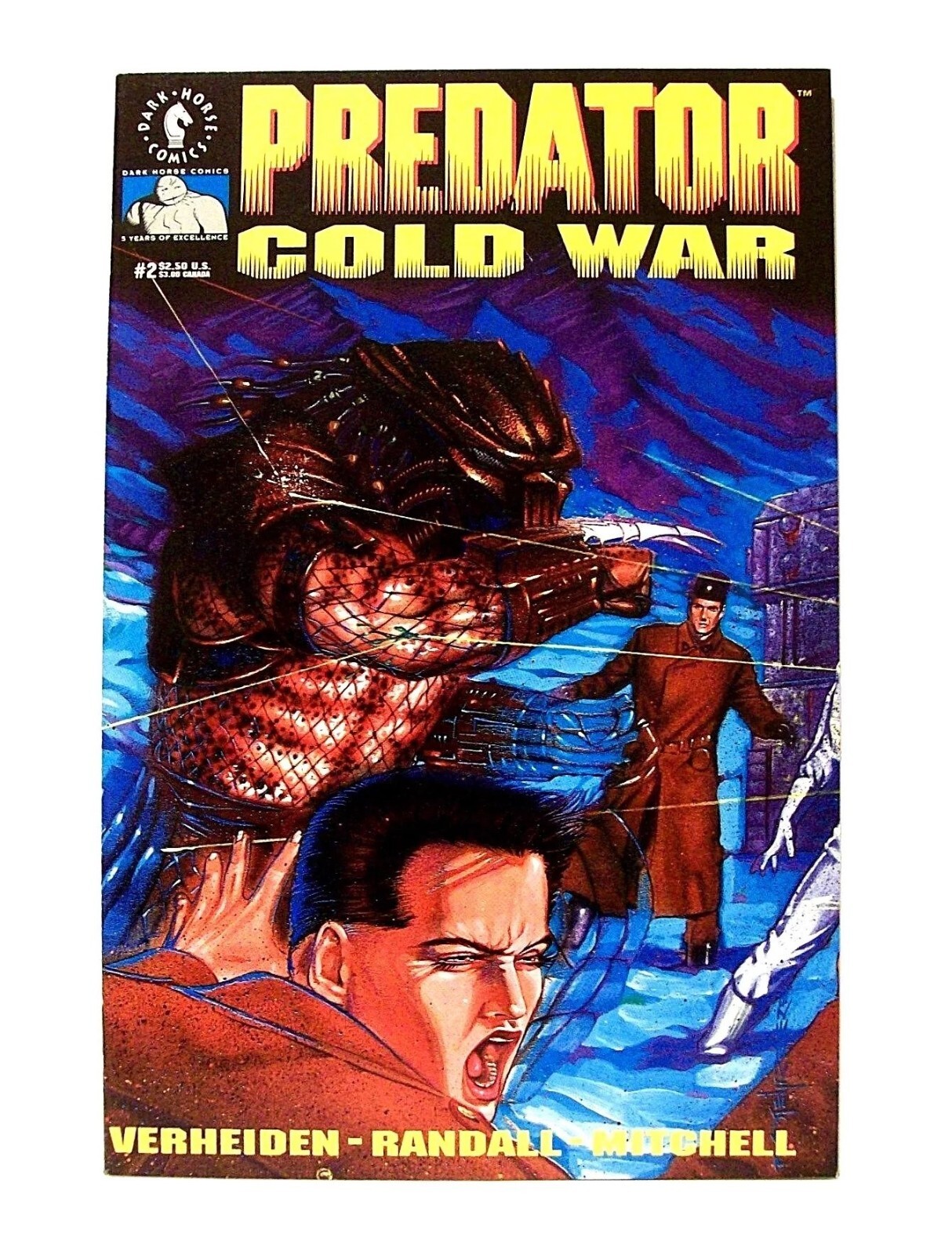 "PREDATOR: COLD WAR" Issue # 2 of 4 (Oct 1991, Dark Horse Comics) | eBay