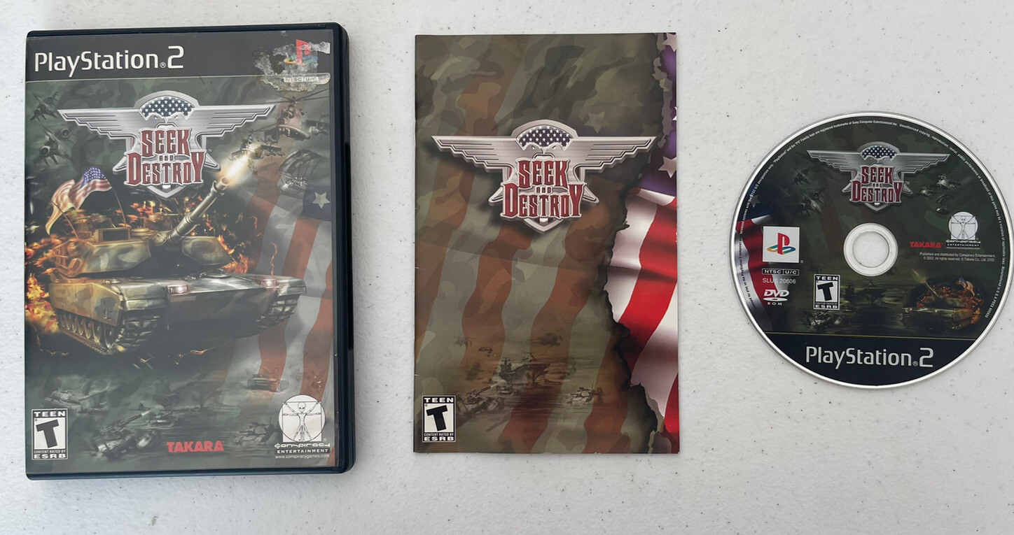Seek and Destroy (Sony PlayStation 2, 2002) | eBay