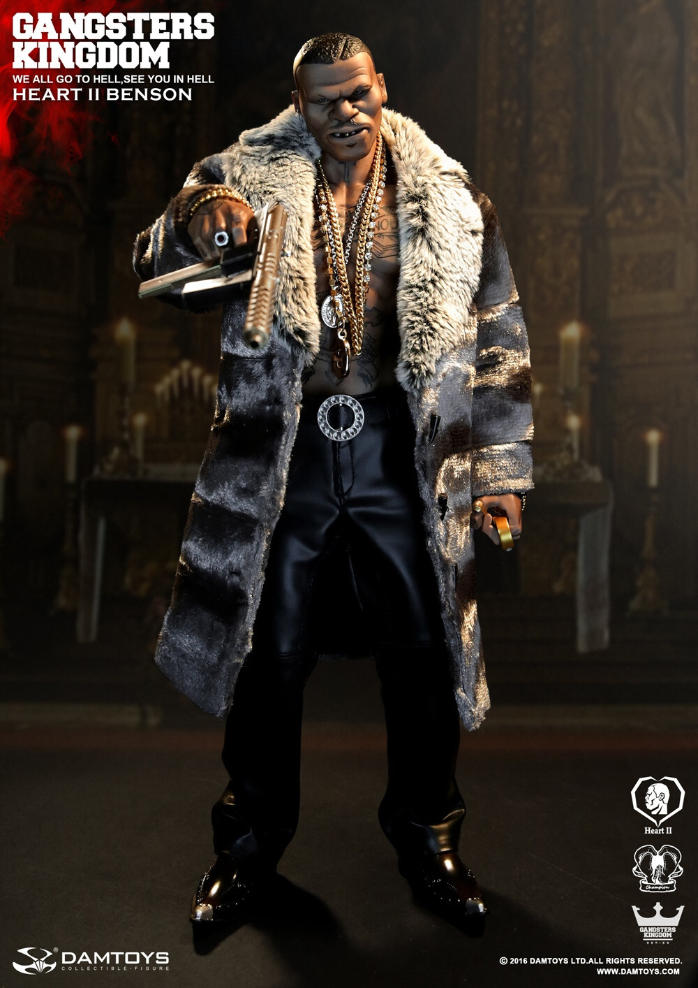 DAMTOYS Gangsters Kingdom Heart 2 Action Figure In Stock In Box 1/6 ...