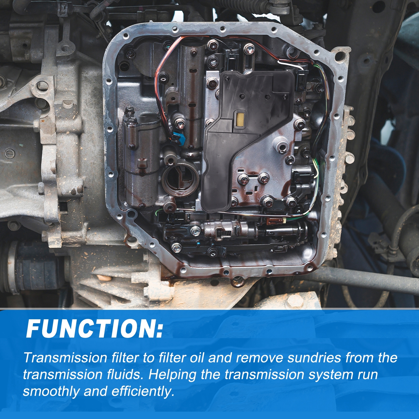 Pack of 2 For Chevrolet Malibu 97-10 Automatic Transmission Filter Kit ...