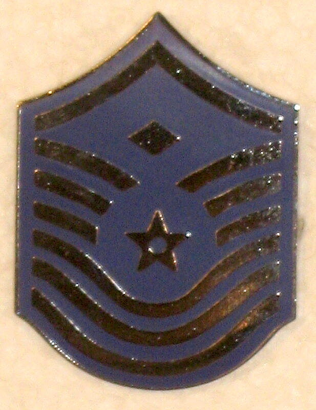 USAF US Air Force Senior Master Sergeant SMSgt First Sergeant Insignia ...
