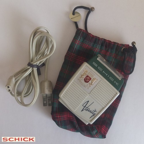 vintage SCHICK Varsity electric razor USA-made, c.1960—working—good ...