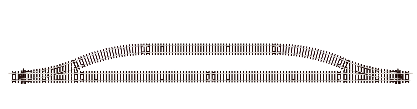 OO gauge passing loop Peco new track | eBay