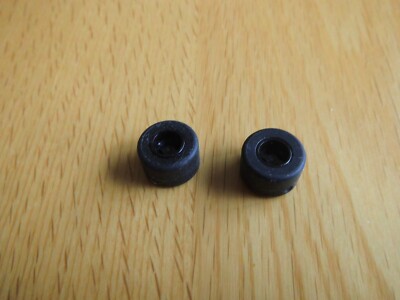Lego 2 x 74967 Wheel Rim 8.1 x 9mm Black + 30028 Tyre 14 x 8 Slick ...