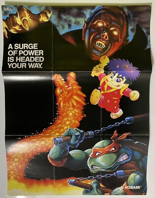 Konami 1991 Super Nintendo SNES Poster Advertisement KON-SNS-US | eBay