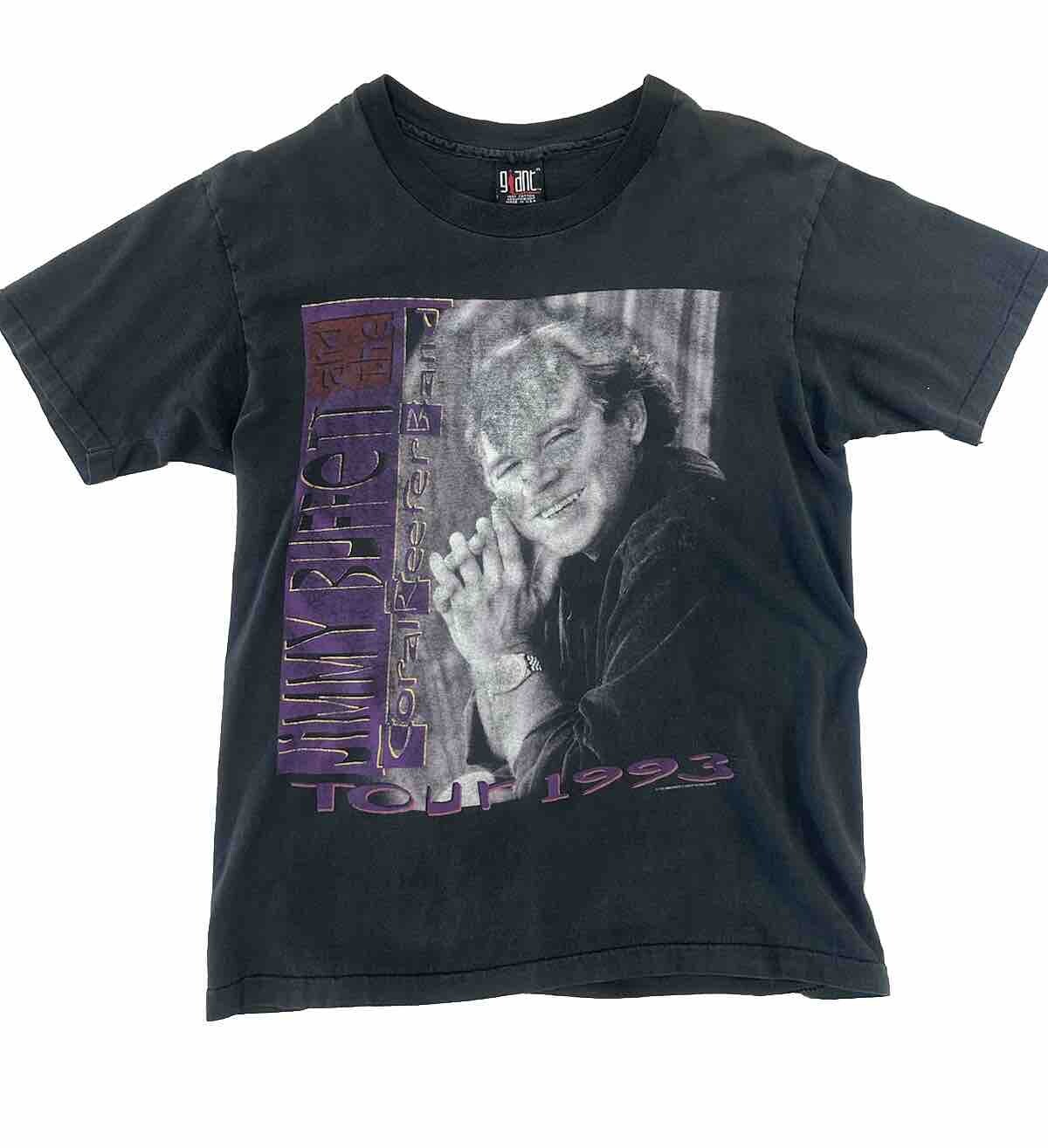 1993 Jimmy Buffett Tour T Shirt Giant Tag Size XL - Gem