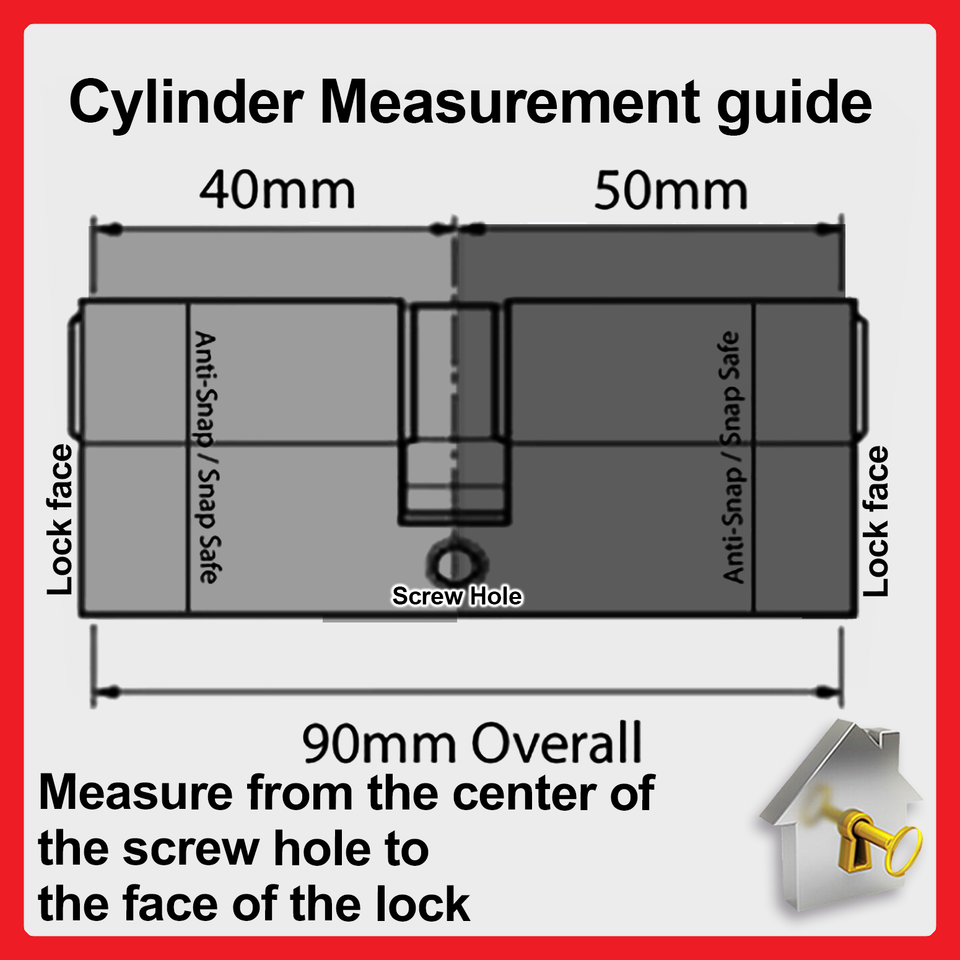Euro Cylinder Lock Key key Barrel High Security PVC Door 1 Star uPVC ...