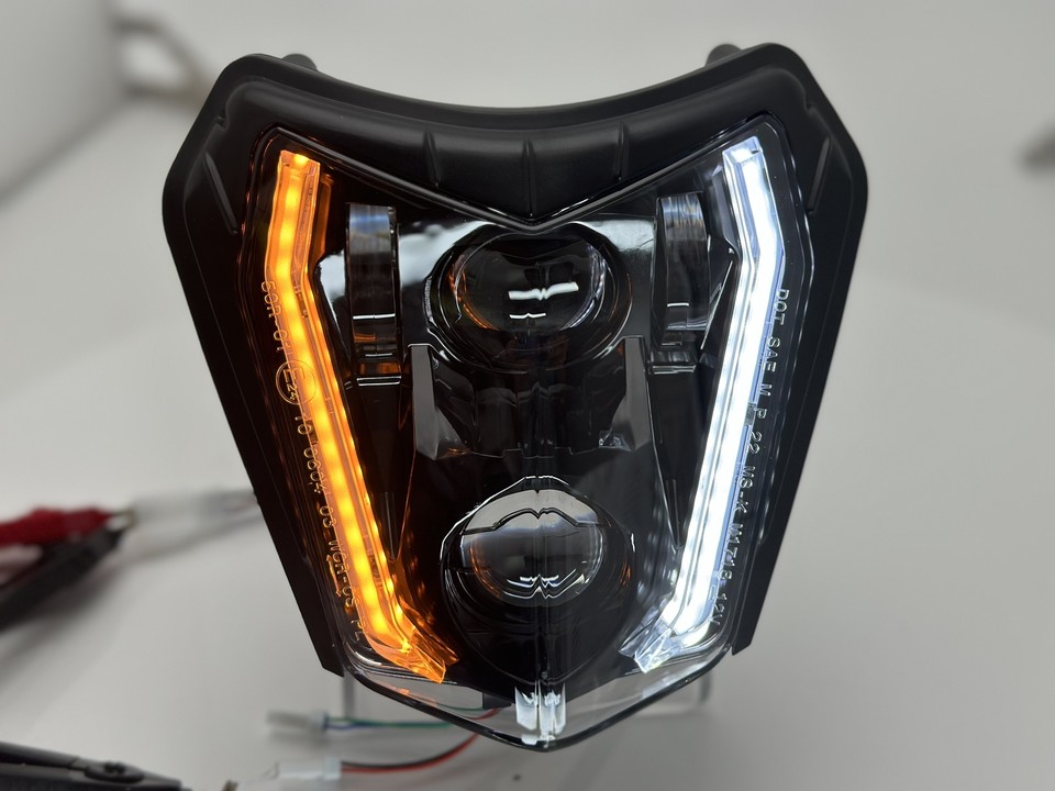 LED Headlamp For SUZUKI DRZ400E DR200S DR650SE DRZ400SM DRZ400S with ...