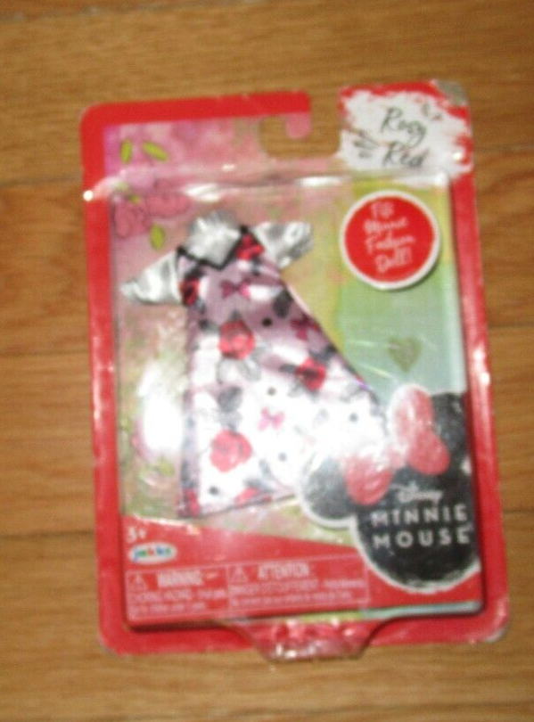 3PCS jakks pacific Disney posable MINNE MOUSE DOLL EXTRA OUTFITS 3 ...