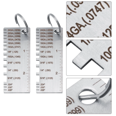 Sheet Metal Gauge Size Chart