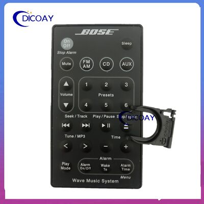 Bose wave music system remote control for AWRCC1 AWRCC2 Radio/CD Black ...