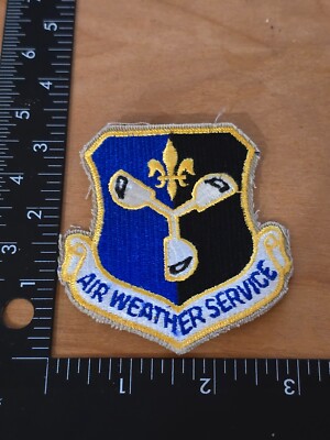 Original US Air Force Air Weather Service Full Color Cut Edge 2772 | eBay