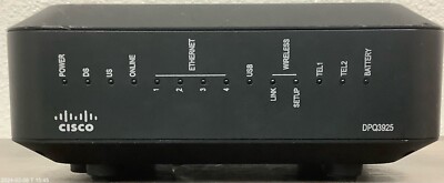 CISCO DPQ3925 DOCSIS 3.0 Vocie Gateway MODEM NO: 036054032 | eBay
