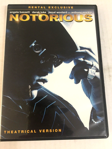 Notorious Theatrical Version Widescreen DVD Ships Free Same Day With ...