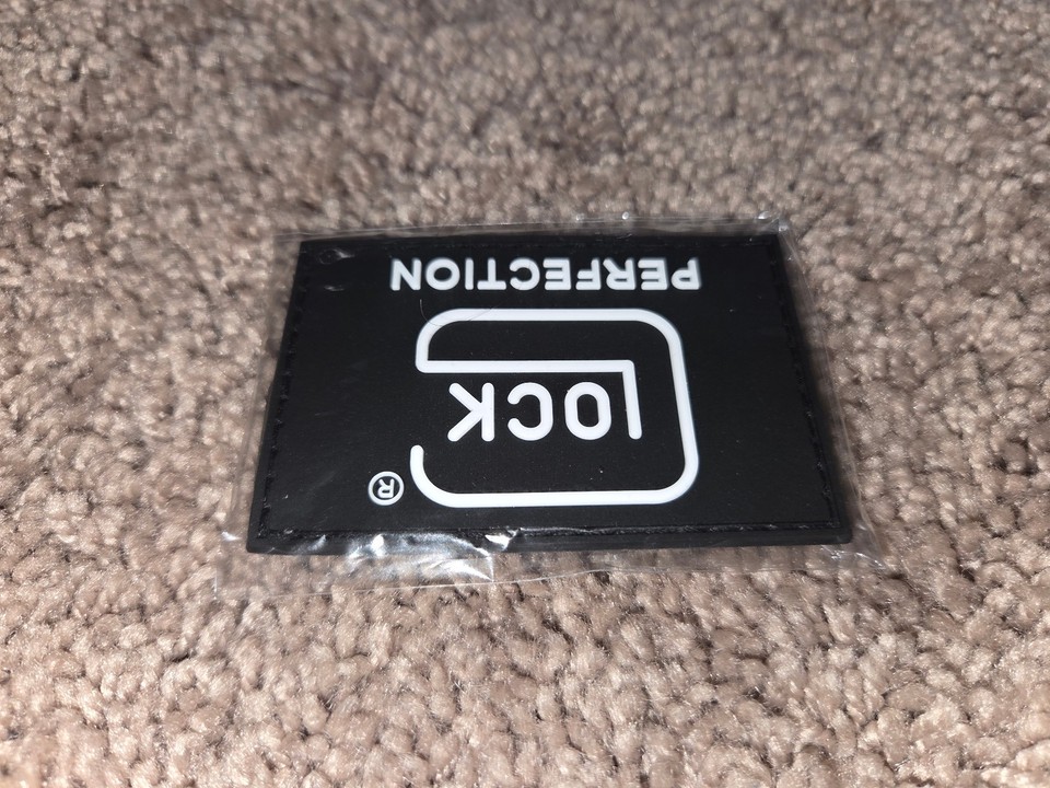 Genuine Glock Perfection Tactical Patch Hook and Loop/Vel-cro | eBay
