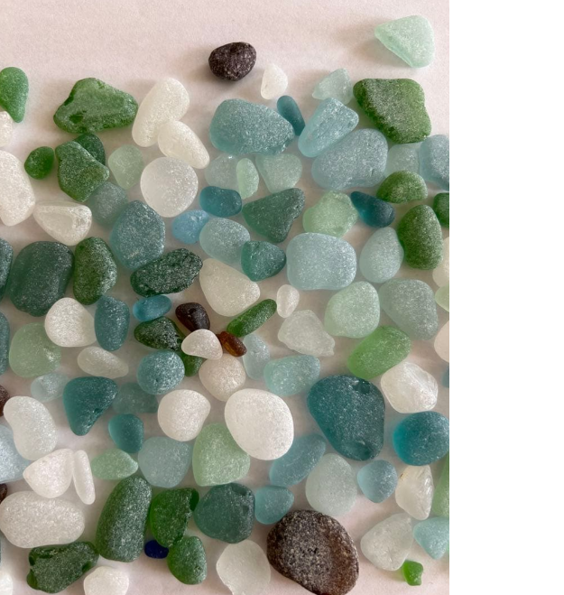 Japanese sea glass Surf-Tumbled Beach Glass | eBay