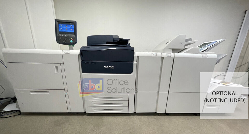 Xerox Versant 280 Production Press 1-Tray Feeder Booklet Finisher ...