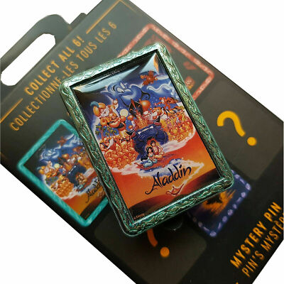 Disney Store Aladdin Classic Film Poster Mystery Pin Trading Badge 2020 ...