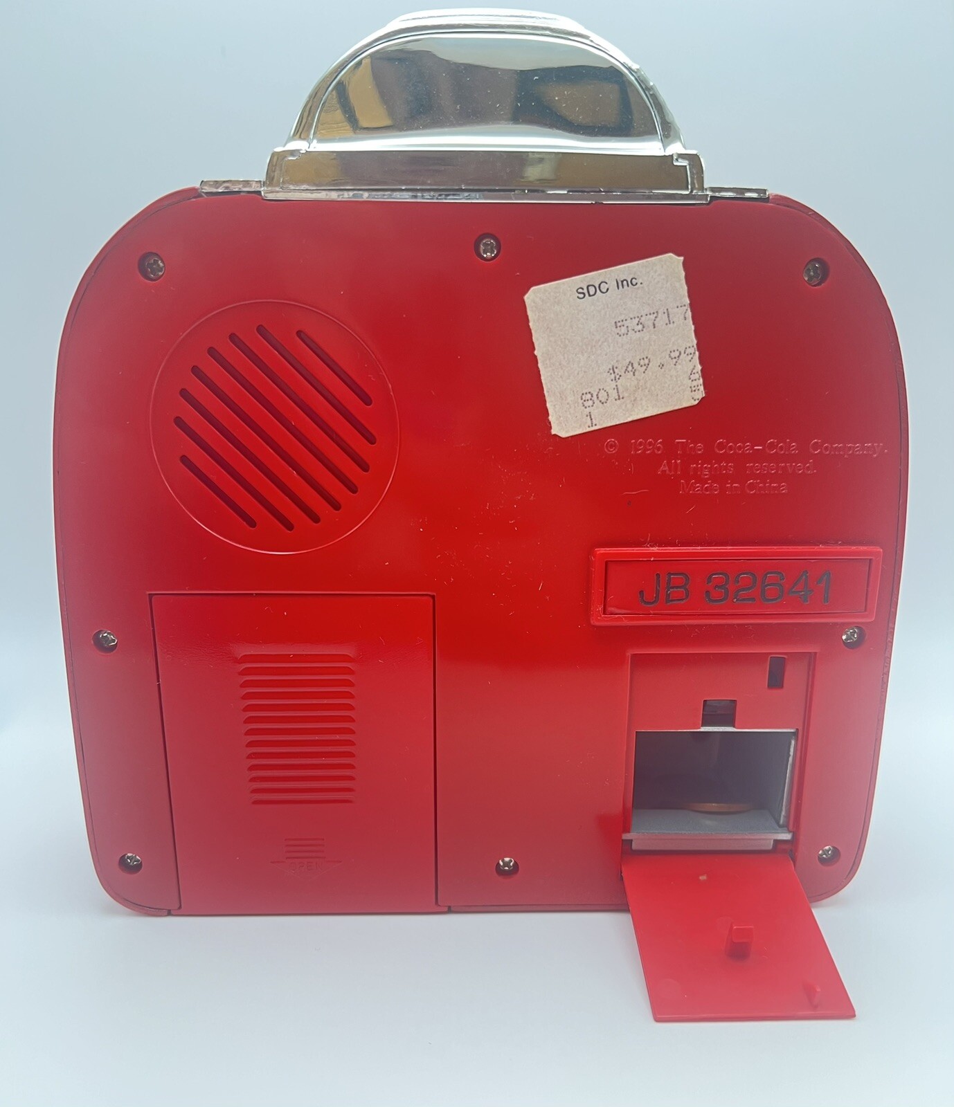 Vintage Coca-Cola Tabletop Jukebox Collectible Musical Bank Seeburg ...