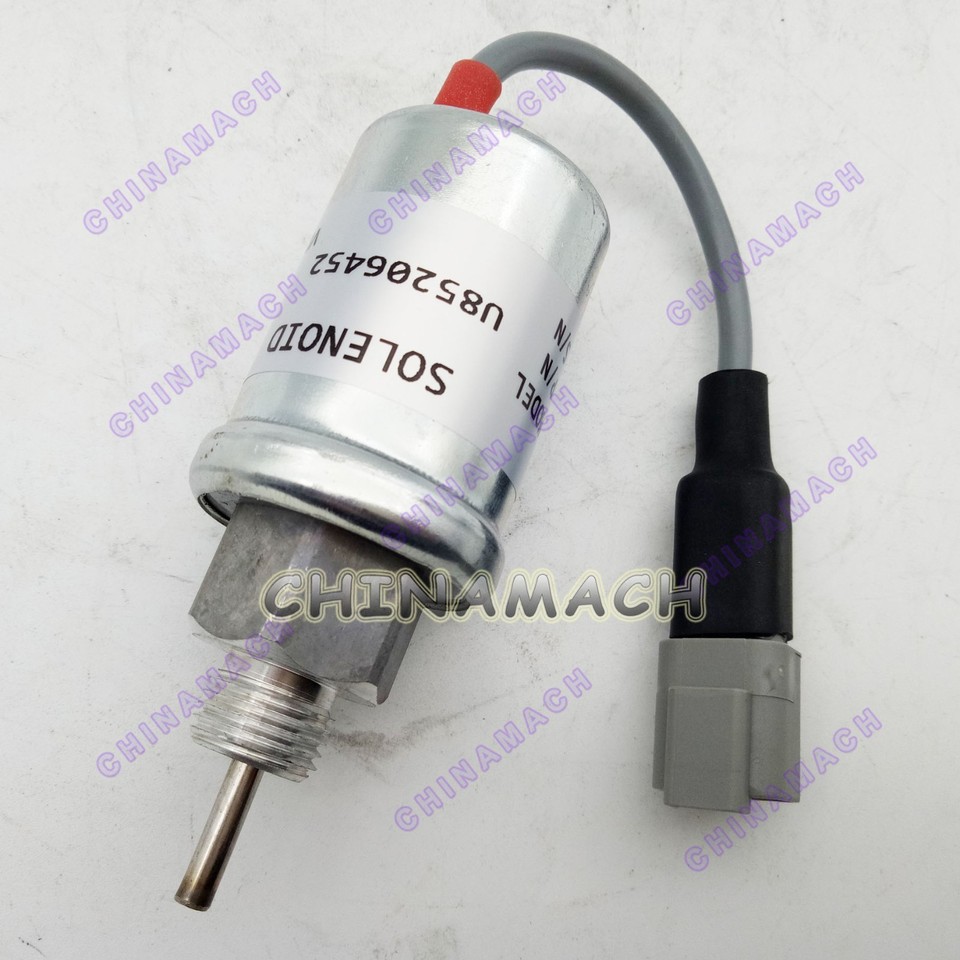 Electrical Shutoff Solenoid U85206452 Perkins 402D 403D 404D 404C 403C ...