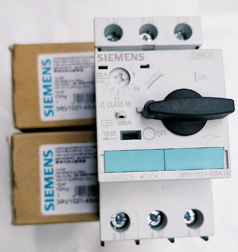 SIEMENS 3RV1021-4BA10 Circuit Breaker 3RV1 021-4BA10 New One Free ...
