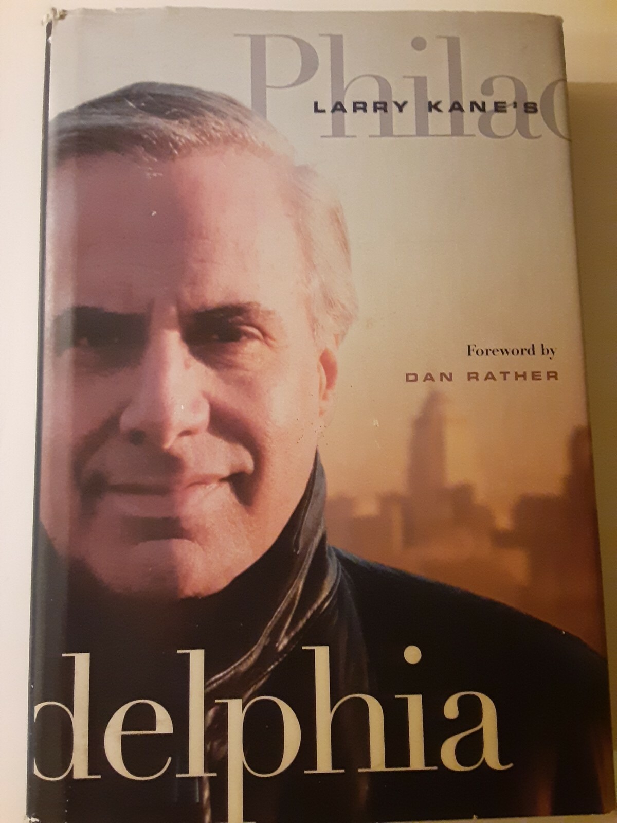 Larry Kane's Philadelphia Vintage Hardcover Singed Autograph 6.5 x 1 x ...