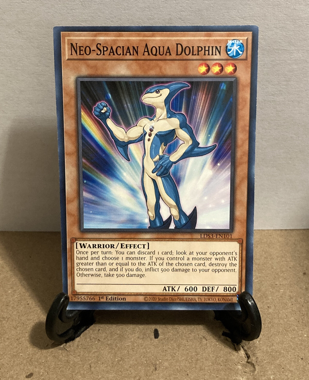 Yugioh! Neo-Spacian Aqua Dolphin - LDS3-EN101 - Common - 1st Edition ...