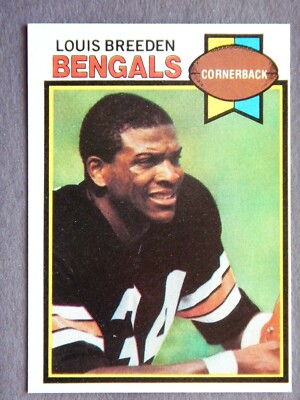 Louis Breeden #474 Topps 1979 Football Card (Cincinnati Bengals) VG | eBay